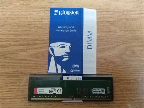 Оперативная память Kingston DDR4 32Gb 3200MHz pc-25600 (KVR32N22D8/32 ...
