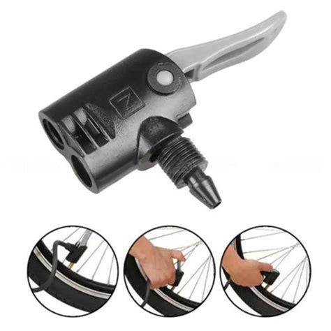 Bicycle Tire Tyre Air Pump Inflator Multi Use Connector Head Ciclismo