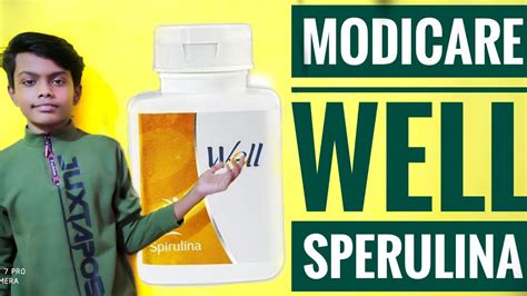 Modicare Well Spirulina Youtube