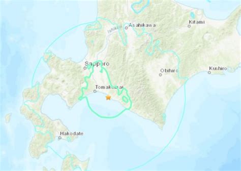 62 Magnitude Earthquake Shakes Northern Japan Following Gautengs