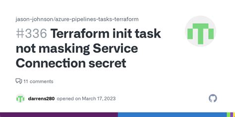 Terraform Init Task Not Masking Service Connection Secret · Issue 336