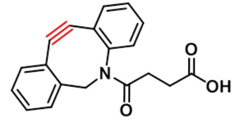 DBCO-acid，DBCO-COOH，二苯基环辛炔-羧酸-UDP糖丨MOF丨金属有机框架丨聚集诱导发光丨荧光标记推荐西安齐岳生物