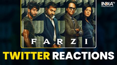 Farzi Twitter Review Shahid Kapoors Digital Debut Leaves Fans