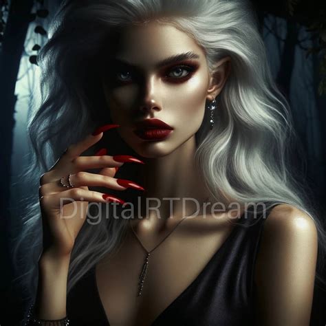 Alluring Female Vampire By Digitalrtdream On Deviantart