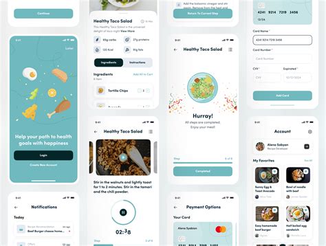 Recipely Food Recipe App Ui Kit Ui Kits Food App Ui Kit App Ui