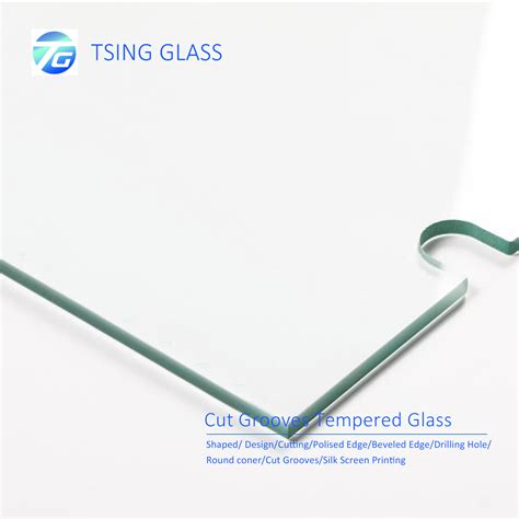 8mm 10mm 12mm Thick Clearblack Tempered Good Quanlity Laminated