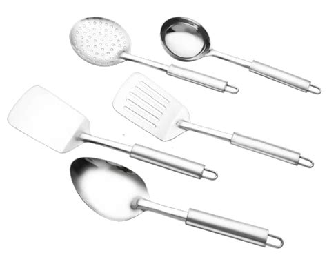 Parag Stainless Steel 9 Pipe Handle Kitchen Tools Ladle Pan Turner