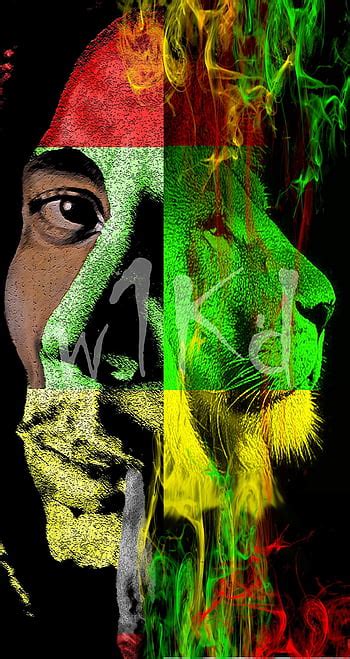 Rasta Lion Hd Wallpaper