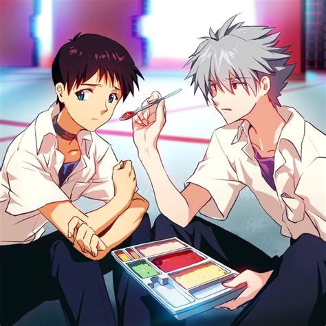 Kaworu X Shinji Love DeviantArt