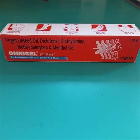 Omnigel 30g., 30 Gram at Rs 53/piece in Mandsaur | ID: 2849423056788