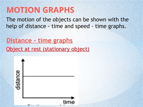 2 Motion Graphs Of Physics Igcse 0625 Notes Pptx