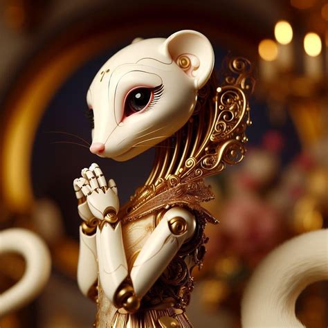 Cute Porcelain Droids R Furry Gynoids