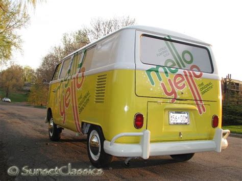1966 Bench Seat Vw Bus Mellow Yellow Body Gallery1966 Vw Bus Benchseat 739
