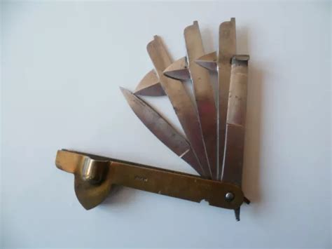 ANCIENNE FLAMME DE Vétérinaire 5 lames NOGENT EUR 8 00 PicClick FR