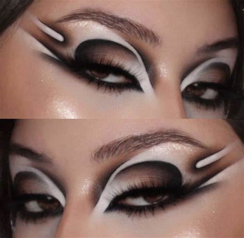 Rock Makeup Grey Makeup Cute Eye Makeup Creative Eye Makeup Eye