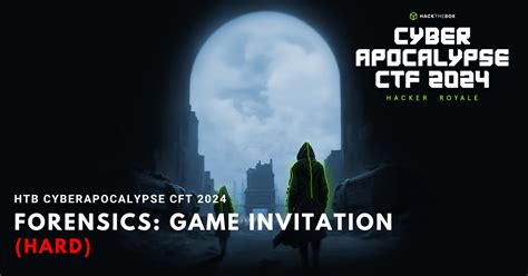 Hack The Box Cft Cyber Apocalypse 2024 Forensics Game Invitation