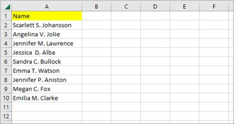 How To Separate Names In Excel 5 Methods Of Splitting Names