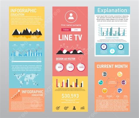 Set Of Various Elements Used For User Interface Banner Template Download On Pngtree