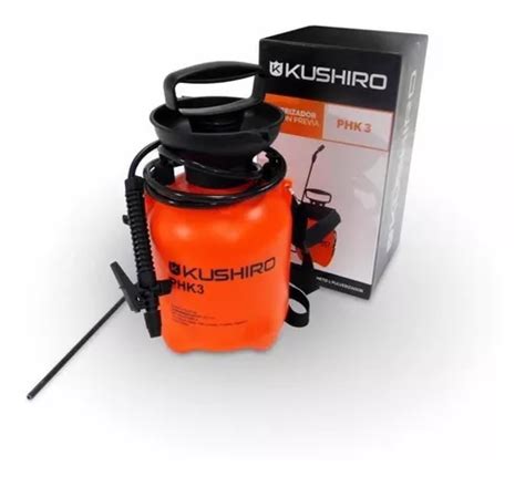 Pulverizador Fumigador De Hombro 3 Litros Kushiro Phk3
