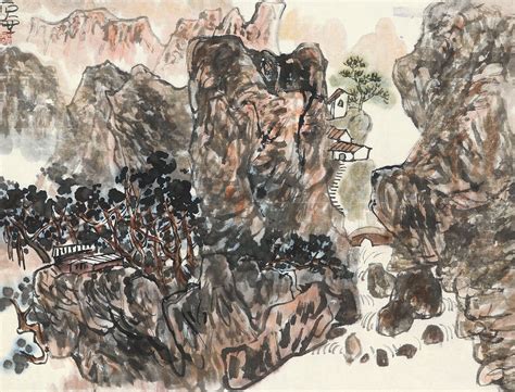 陈子庄 山水 横披苏州东方 2012年秋季艺术品拍卖会苏州东方拍品价格图片拍卖专场拍卖会预展拍卖会结果卓克拍卖频道