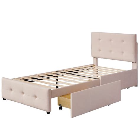 Dopwii Jugendbett 90x200cm Polsterbett Mit Lattenrostrückenlehne2