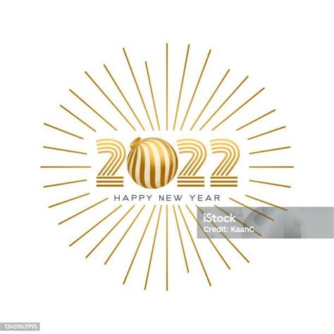 2022 년 새해 편지 휴일 인사말 카드 추상 벡터 그림입니다 인사말 카드 초대장 캘린더 등의 휴일 디자인 0명에 대한 스톡 벡터 아트 및 기타 이미지 Istock