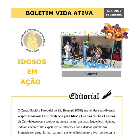 Boletim Vida Ativa Fevereiro 2022 Pdf DocDroid