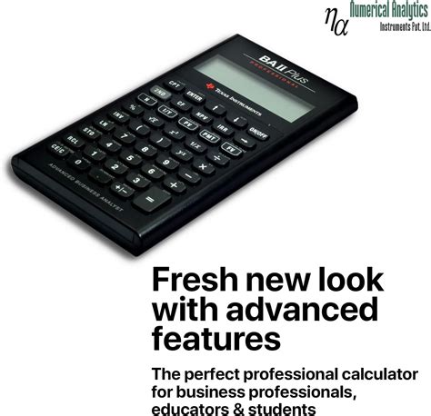 Texas Instruments Ba Ii Plus Professional Financial Ubuy Egypt