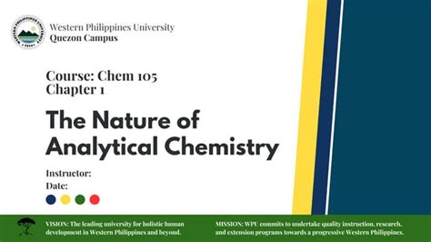 Analytical Chemistry The Nature Of Analytical Chem Pdf