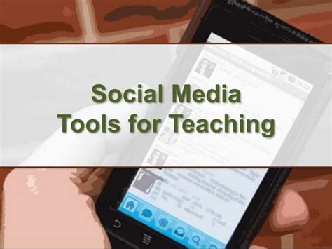 Social Media Concepts And Tools For Ems Education Pptx