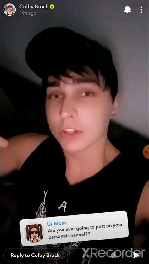 Colby Brock Snapchat Story Pt3 🖤🖤 Sam And Colby Fanfiction Colby