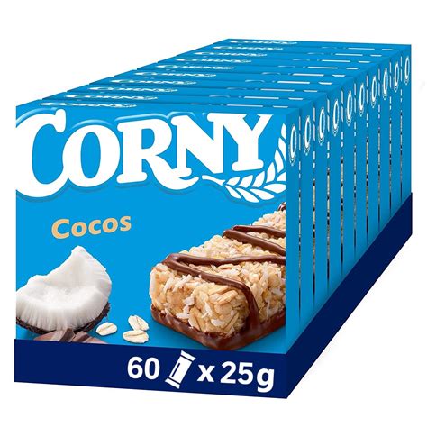 Müsliriegel Corny Classic Cocos, mit Kokos und Schokolade, Multipack ...