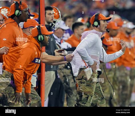 File In This Nov 17 2018 File Photo Clemson Defensive Coach Brent