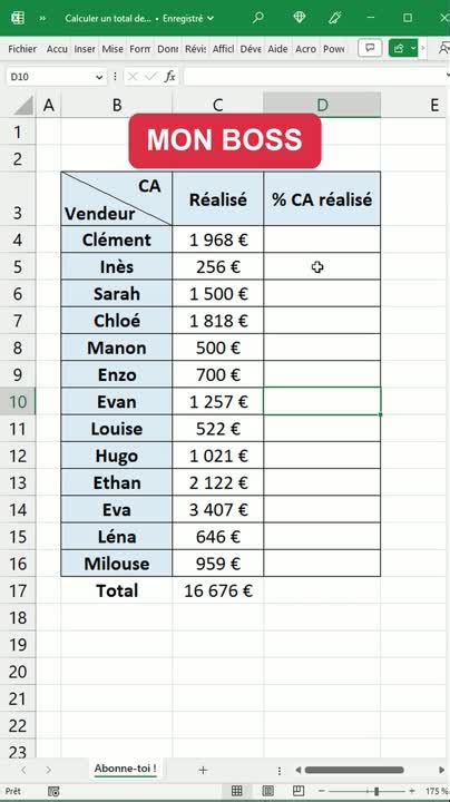 Dimby Rakotomalala Sur Linkedin Excel Astuceexcel Exceltips 13