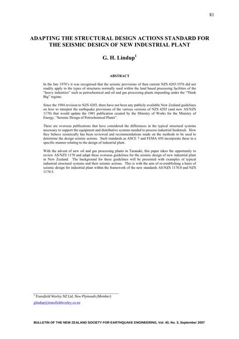 Pdf Adapting The Structural Design Actions 30081pdf81 Adapting