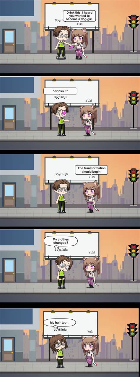 Dog Girl Transformation Part 1 Request By Tataym By Spyninja28300 On