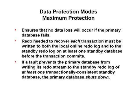 Oracle Dataguard Overview Ppt