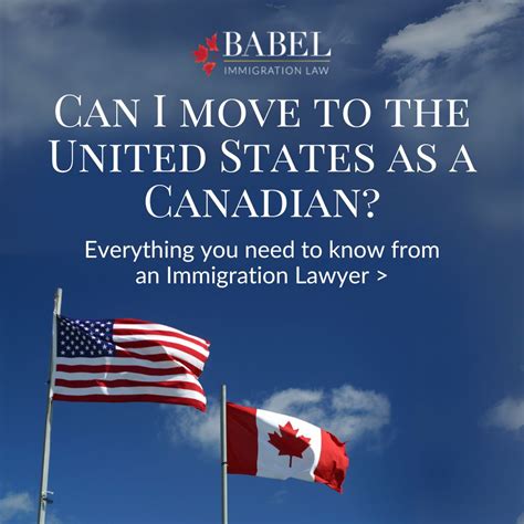 As A Canadian You Can Make The Move To The United States But There Is A Lot To Consider Heres