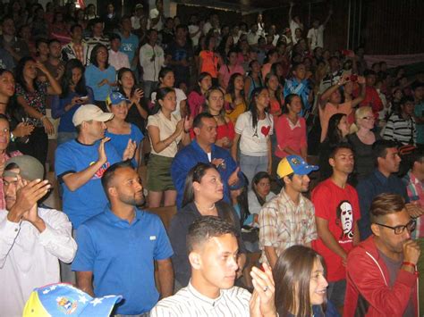 Juramentados comandos de campaña de la juventud Boconó y Campo Elías