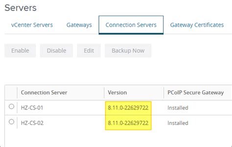 VMware Horizon Upgrading Horizon Connection Server To V 2309 Bjosoren S IT Tech Blog