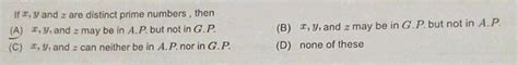 if and z are distinct prime numbers then a y and may be in a p