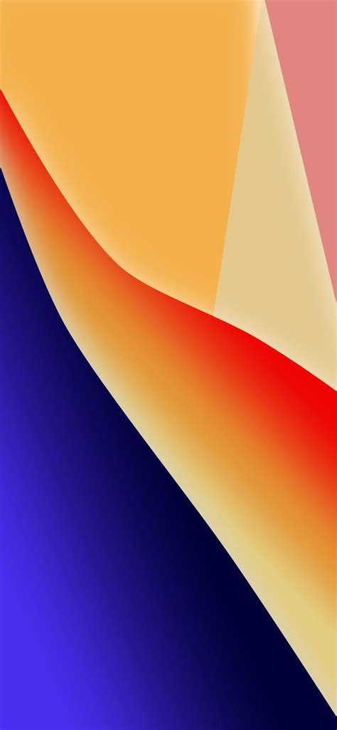 Ios 16 Wallpaper Colorful Abstract Background