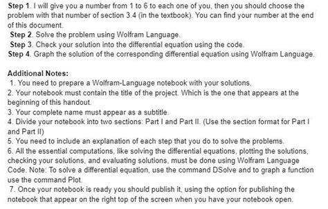 Solved Step 1 I Will Give You A Number From 1 To 6 To Each