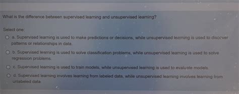 What Is The Difference Between Supervised Studyx