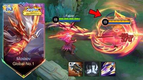 WTF DAMAGE MOSKOV NEW ABNORMAL BURST DAMAGE BUILD AND EMBLEM FOR 2024