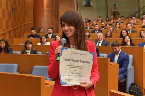 Premio America Innovazione Della Fondazione Italia USA Fondazione
