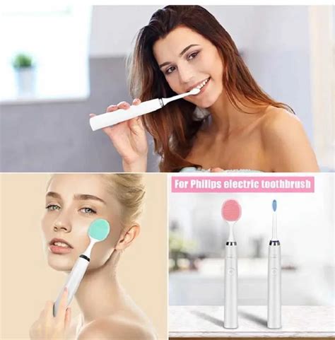 Silicone Facial Cleaning Brush Head For Philips Sonicare Diamondclean