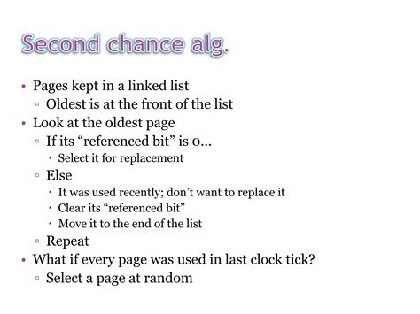 Computer Architecture Page Replacement Algorithms Pptx Operating