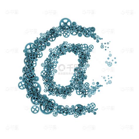 电子邮件高清图片 电子邮件概念电子邮件的齿轮和齿轮的象征沟通理念 创意合成免费下载格式3800像素编号38992568 千图网