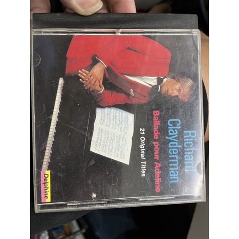 鋼琴大師理查克萊德曼richard Clayderman浪漫早期精選21首收給愛德琳的詩 法國達飛版 頗新 蝦皮購物